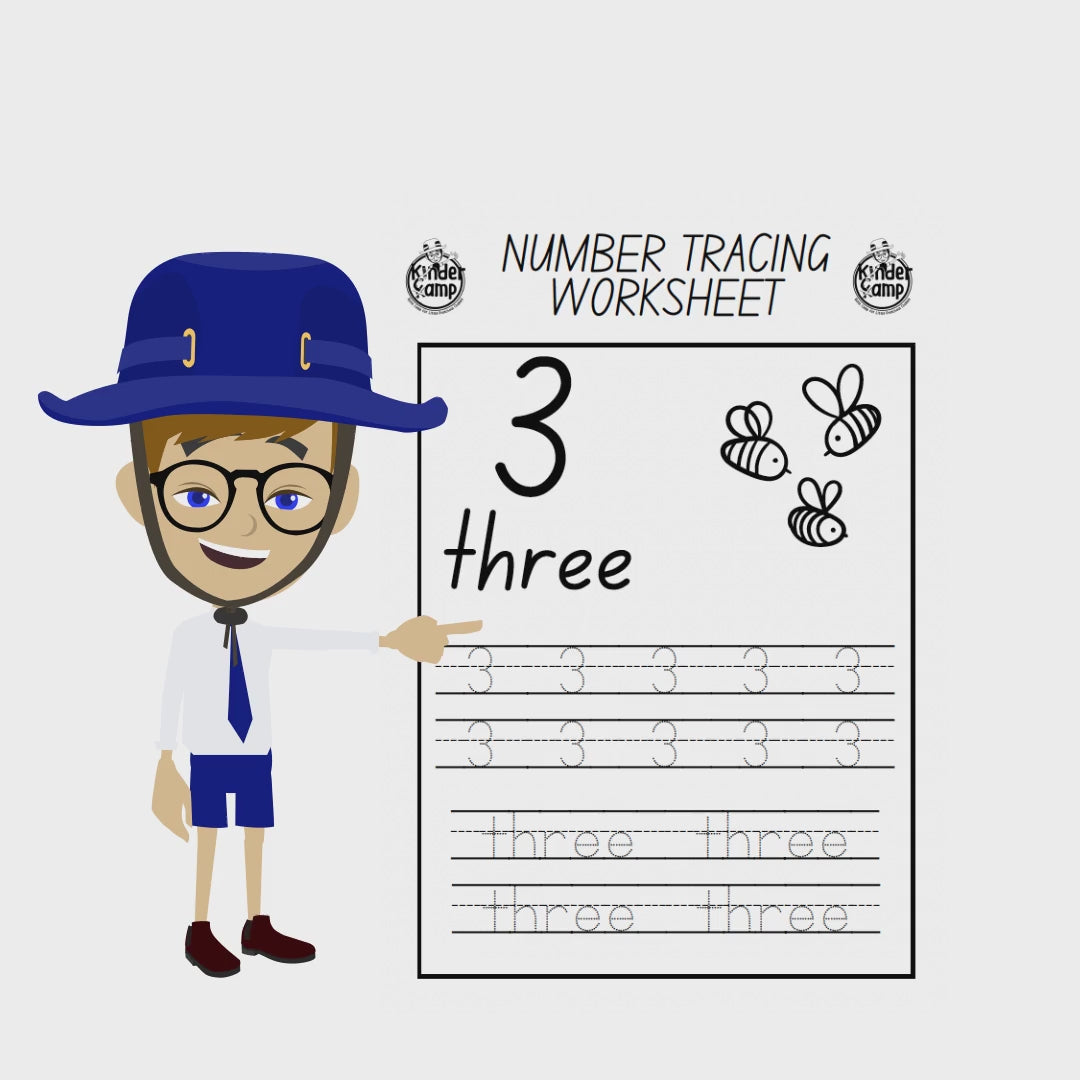 Learn Your Numbers 1 to 10 DOWNLOADABLE – Kinder Kamp